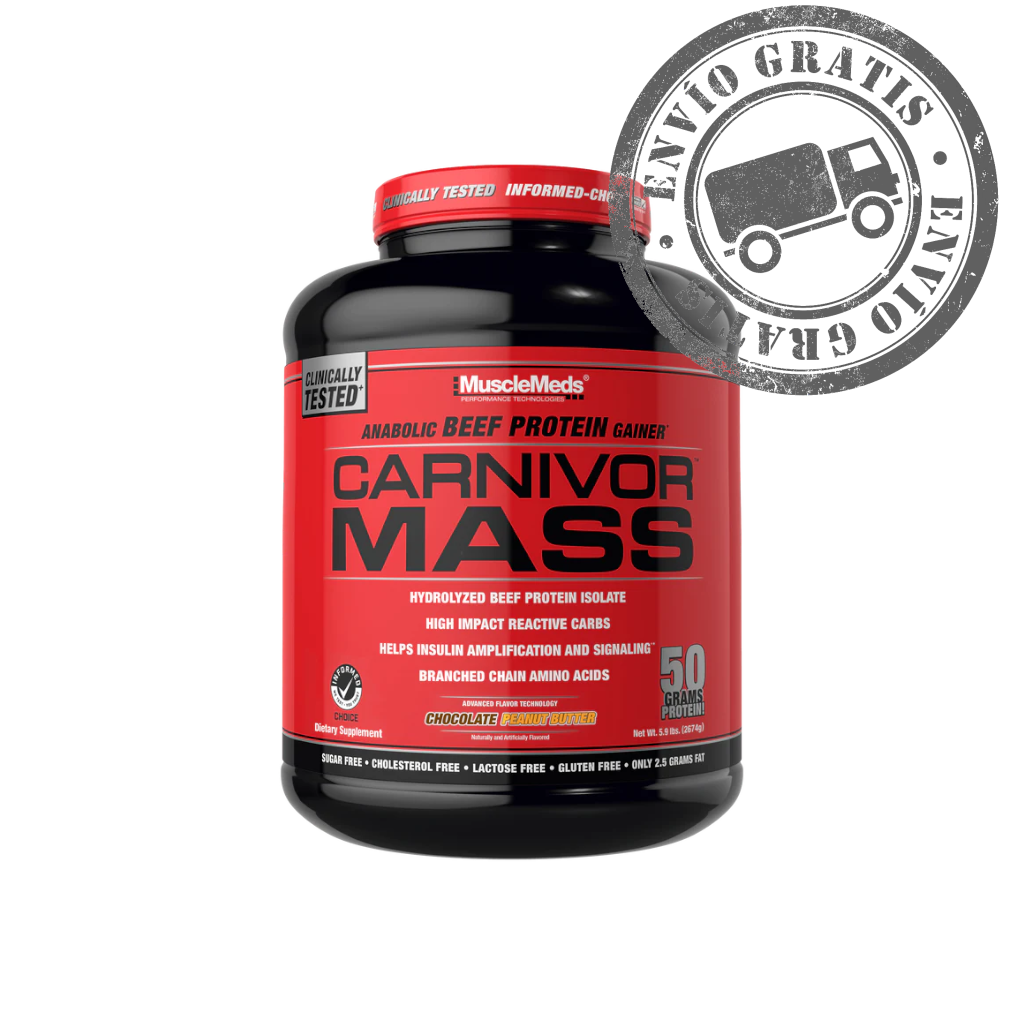 Carnivore Mass MuscleMeds - Rapida absorcion de proteina – Division Fitness